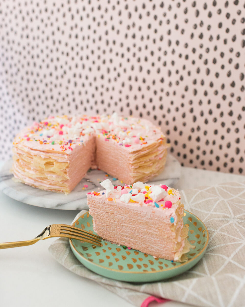 A Funfetti Crepe Cake... - Oh Joy!