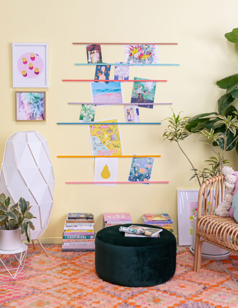 make your own colorful photo display! - Oh Joy!