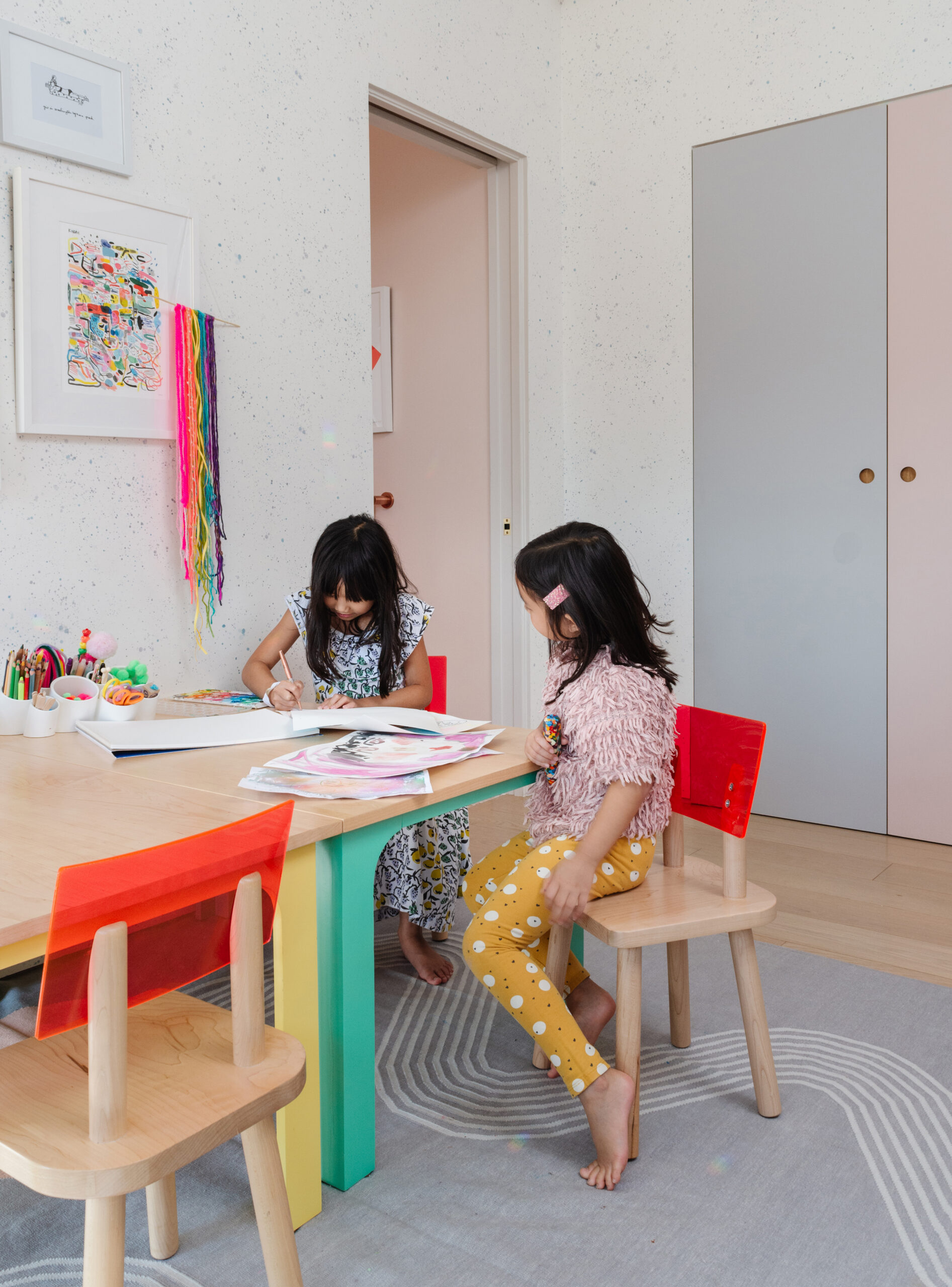 House Reveal: The Kids' Craft Room - Oh Joy!